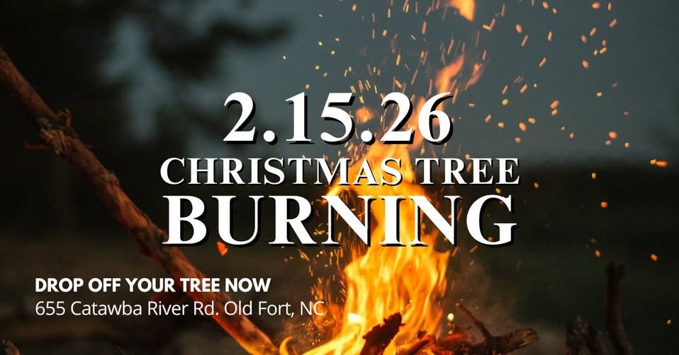 Christmas Tree Burning | Destination McDowell