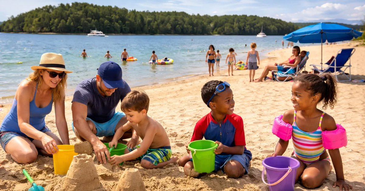 Family Day at the Beach | Destination McDowell